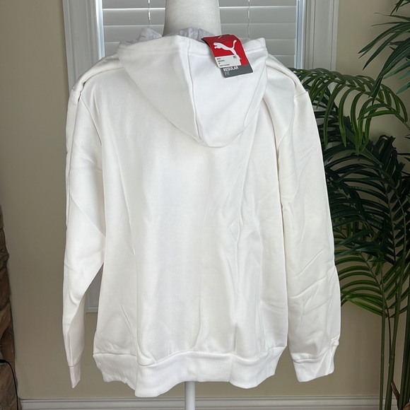 Jackets & Coats | Puma Fleece Logo Hoodie | Poshmark